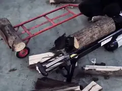5 Ton log splitter 52cm splitting length TUV cert