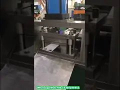 Aluminum fin machine for oil cooler stamping fin