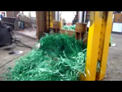 Guillotine Shear/Cutting Machine For Plastic Film Bales/Pet Belt Bales