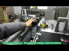 4 Side Auto Heater Plastic Tank Crimping Clinching Machine Rolling Mechanism