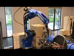 Πάτωμα Yaskawa AR2010 - τοποθετημένο MIG 6 άξονα ρομπότ συγκόλλησης