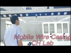 鉄鋼工事島は9フィート高い.