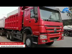 Right Hand Drive SINOTRUCK Tipper Truck