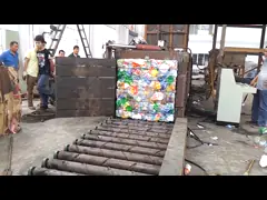125 Ton Waste PET Bottles Baler/Waste Paper Baler High Capacity