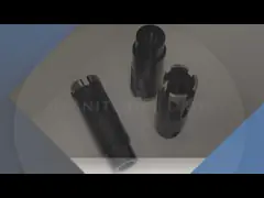 China GB Vacuum Brazed Tile Core Drill Bit , Dry Core Bit M14-1/2 Gas Thread for sale