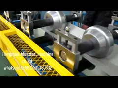 PLC Tile Ridge Cap Roll Forming Machine With Painted Steel