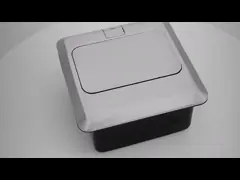 2方法によっては床のソケットRJ45コンピュータ インターネットの出口のソケットが現れる