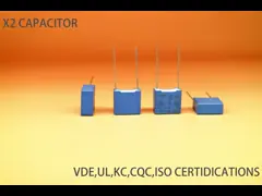 China Surge Protection Device Capacitor X2 100nf 275V 10mm for sale