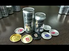 350/355ml Aluminum Beverage Cans ECO Friendly Customized Color Custom Logo