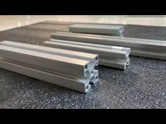 Size Customized Aluminium Profile System Assembly Stage / Assembly Line