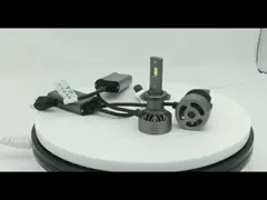 Fan LED Headlight Bulb Yellow White 42W Power For Car