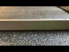 Aluminum Solar Panel Frame Anodized With Finished Machining Silvery