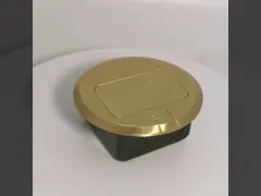 Gfci가 있는 바닥 장착형 팝업 둥근 바닥 소켓 콘센트