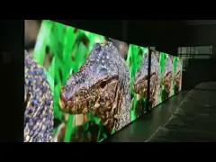 La etapa de 1R1G1B 4500cd/m2 llevó la pantalla P3.91 del contexto al aire libre