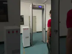 Il LCD controlla il metal detector regolabile di progressione di 8 zone 0-99