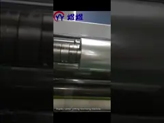 adhesive slitting rewinding machine