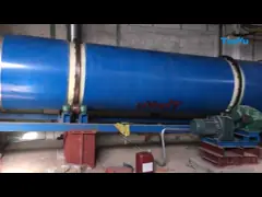 China Straw Sawdust Rotating Drum Dryer for sale