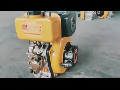 motor diesel amarelo de 4hp Ka170f Kaiao