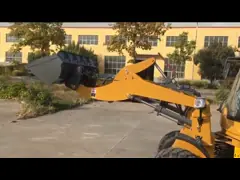 1950mm Bucket Width 2600rpm Mini Wheel Loader