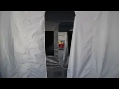 6m Long  Inflatable Spray Booth Paint Tent With PVC Tarpaulin Or Oxford Cloth Material