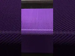 C03K15T-195-purple carbon fiber & aramid fiber hybrid fabric twill