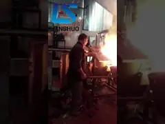 0.25T Electric Medium Frequency Induction Furnace Steel Melting