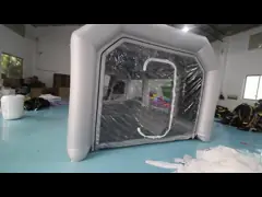 Long  PVC Inflatable  Spray Booth Painting Station For Car Painting