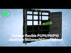 China High Definition Rental LED Display Sign Board P10 RGB For Shopping Mall for sale