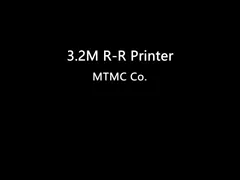 3.2M Roll to Roll UV Printer