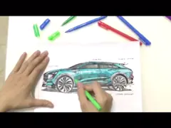 An erasable marker, make the drawing prfect and neat