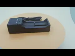 12V 3.0A Lithium Ion Battery Charger ABS Plastic 2 Slots