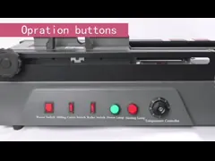 China Nanbo Manual Glue Binding Machine , 800W 320mm Manual Comb Binding Machine for sale