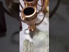 China Cylinder Shape Custom Engraved Trophy Metal Material Three Color With Sample Service for sale