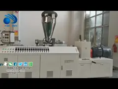 PVC pipe production line testing