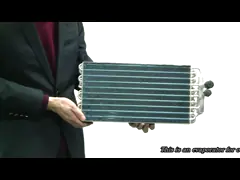 Epoxy Resin Air Cooled Evaporator With Aluminum Tube Fin