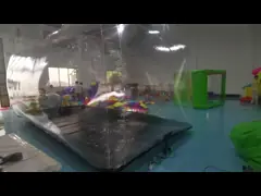China Clear PVC Inflatable Car Capsule Bubble Cover For Storage for sale
