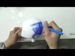 Heat erasable colors fabric marker