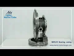 Marine Diesel Engine Turbocharger Bearing Casing Screw Type