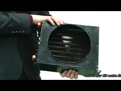 Finned Pipe Heat Exchanger Air Cooled With Stainless Steel Plate