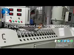 PE pipe production line