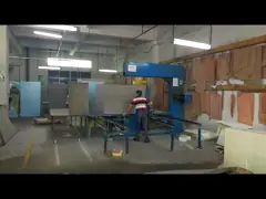Foam vertical cutting machine