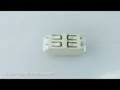 Tipo multimodo da etapa alta frente e verso do adaptador da fibra ótica do LC sem flange