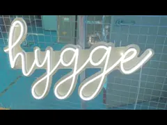 Handmade neon sign
