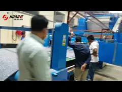 2.5m Nonwoven Air Laid Shoddy Felt Production Line For Mattress