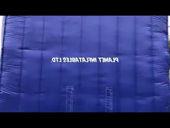 China Splash Inflatable 0.55mm PVC Water Slide With Swimming Pool for sale