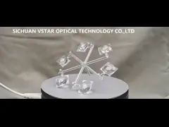 Design / Custom Made OEM / ODM Emission Lens / PC Aspheric Optical Lens 22.75x18x5.495mm Diameter