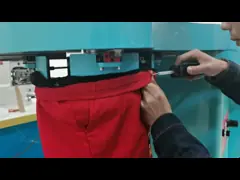 Electric Rope Inserting Machine For Garment 5-6pcs/Min