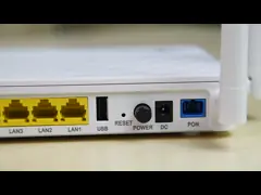 DE DUBBELE BAND AC WIFI 2.4G+5G ONU 4GE+WIFI+2TEL+CATV+USB VAN XPON GPON EPON ONU