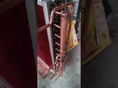 Microchannel Aluminium Condenser Coil For Air Cooled Chiller