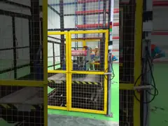 Forbici idrauliche stazionarie del corrimano 1200mm di sicurezza della tabella di ascensore del carico quattro doppie